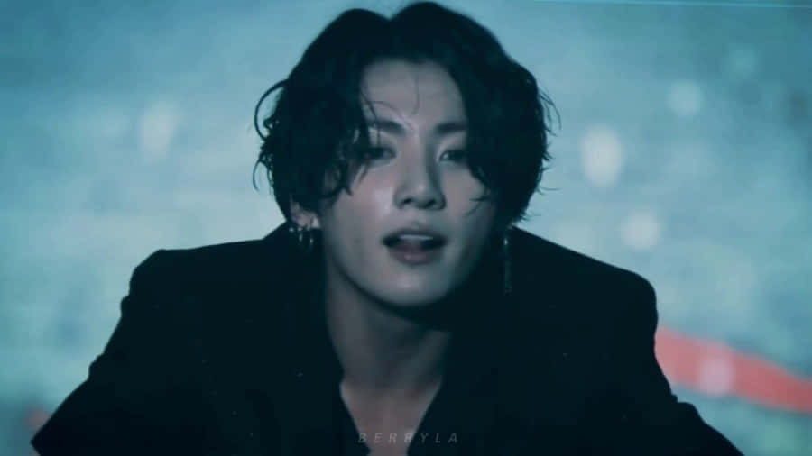 Bts's Jungkook Looking Stunning With His Long Locks. Wallpaper - HDNiceWallpapers.com